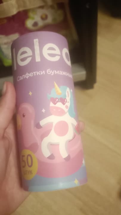 LELEA Салфетки бумажные Unicorn купить по цене 89₽ в ЛЭТУАЛЬ