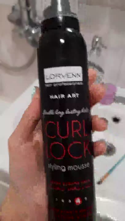 LORVENN HAIR PROFESSIONALS Пена сильной фиксации для кудрявых волос ...