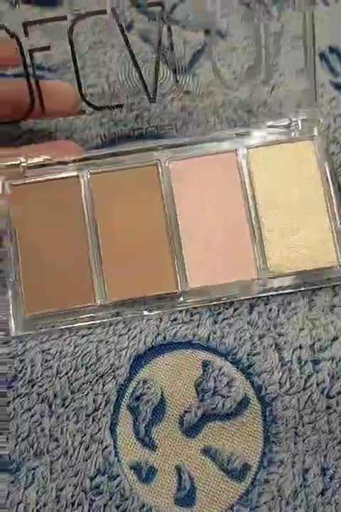 Палетки для лица INFLUENCE BEAUTY Палетка контуринга со схемой золотого ...