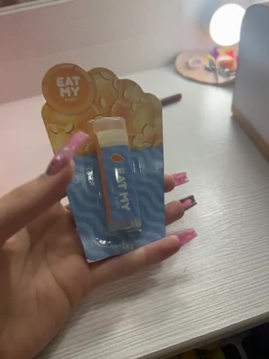 Бальзамы для губ EAT MY Бальзам для губ Eat My balm Миндальный круассан ...