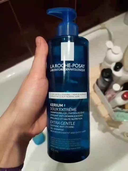LA ROCHE-POSAY Kerium Мягкий физиологический шампунь-гель для ...