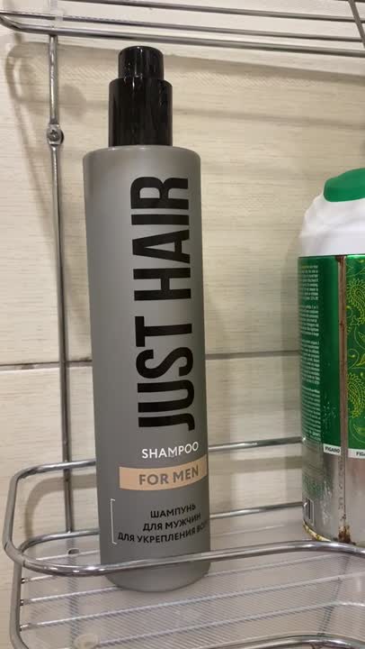 JUST HAIR Шампунь для мужчин для укрепления волос FOR MEN купить по ...