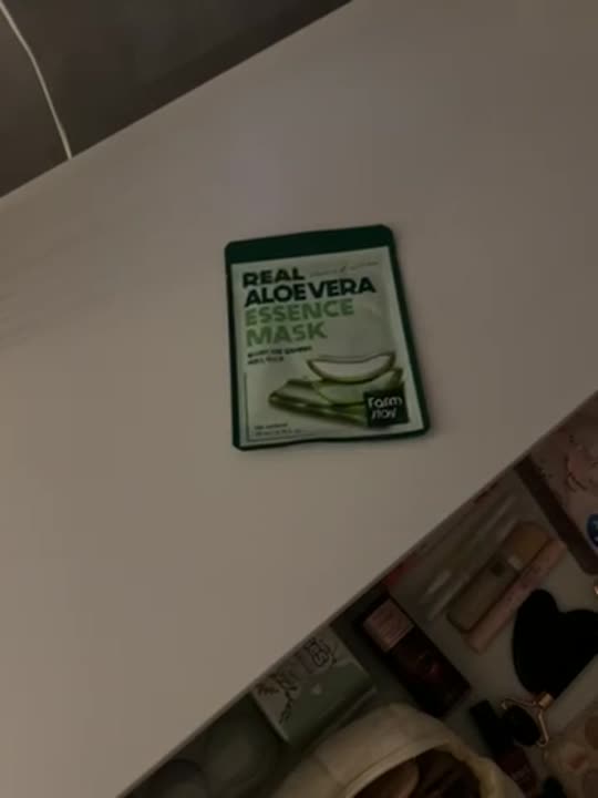 Farmstay Маска для лица тканевая с экстрактом алоэ Real Aloe Vera