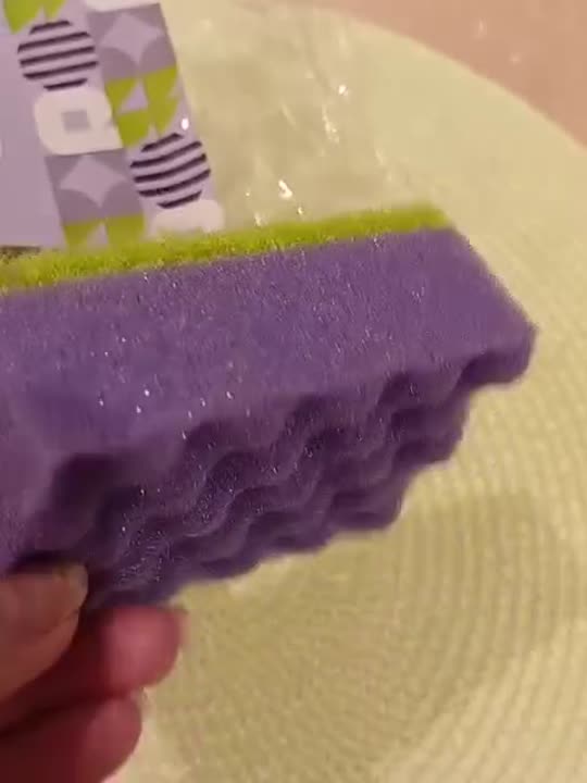 JUNDO Kitchen Sponges Multi Wave Губки для мытья посуды, поролон ...