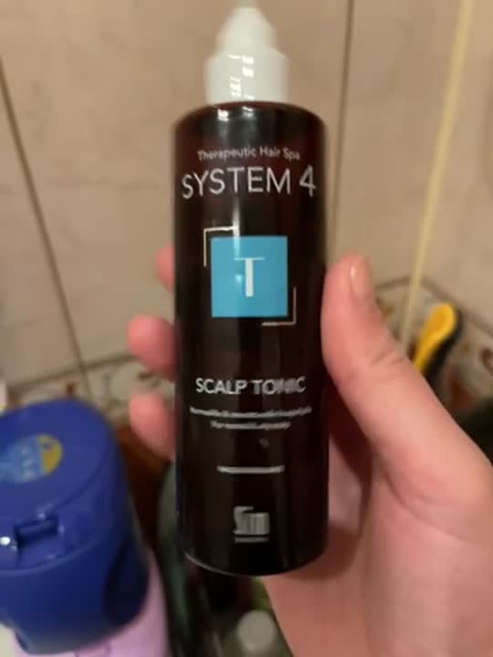 SYSTEM4 Тоник терапевтический для улучшения кровообращения кожи головы ...