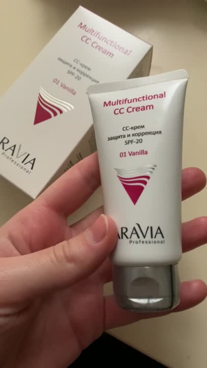 Уход за кожей лица ARAVIA PROFESSIONAL СС-крем защитный SPF-20 ...