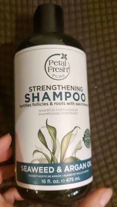 PETAL FRESH Шампунь для волос укрепляющий с экстрактом морских ...