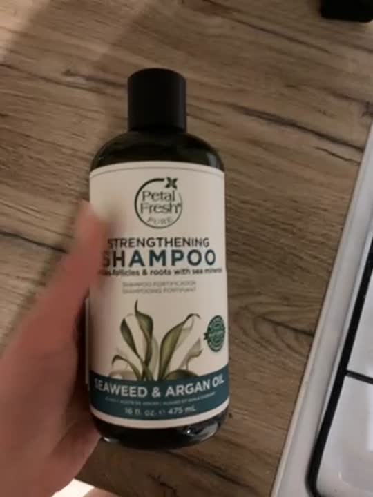 PETAL FRESH Шампунь для волос укрепляющий с экстрактом морских ...