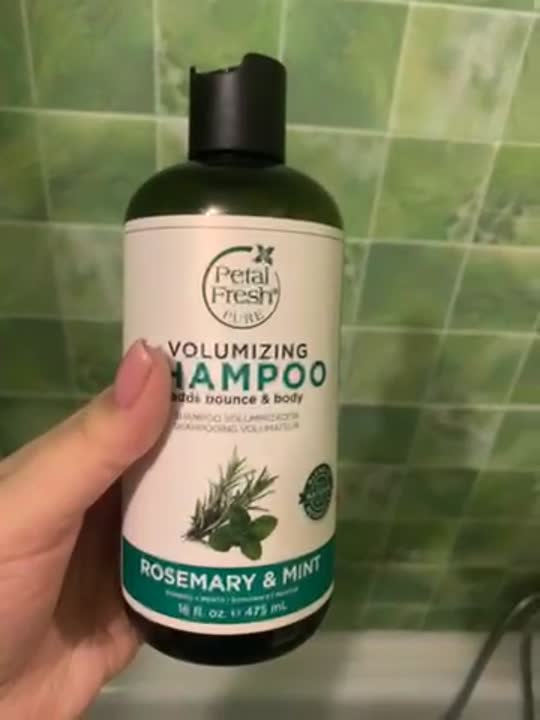 PETAL FRESH Шампунь для волос с экстрактами розмарина и мяты купить по ...