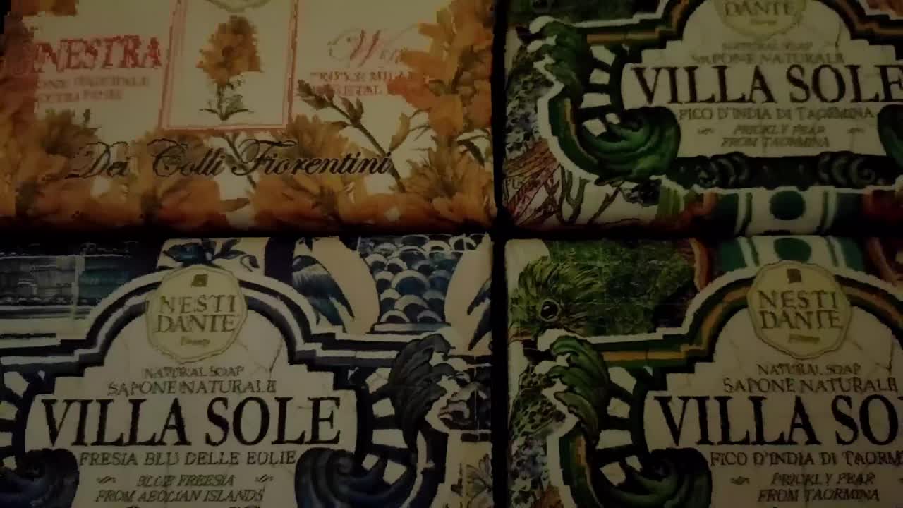 NESTI DANTE Мыло твердое Опунция из Таормины Villa Solle Prickly Pear ...