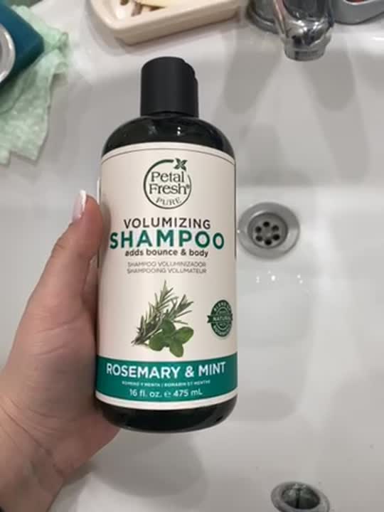PETAL FRESH Шампунь для волос с экстрактами розмарина и мяты купить по ...