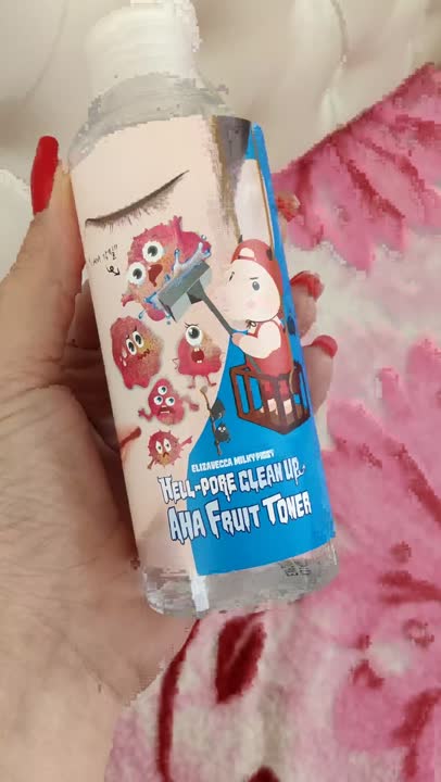 ELIZAVECCA Тонер с фруктовыми кислотами Hell-Pore Clean Up Aha Fruit ...