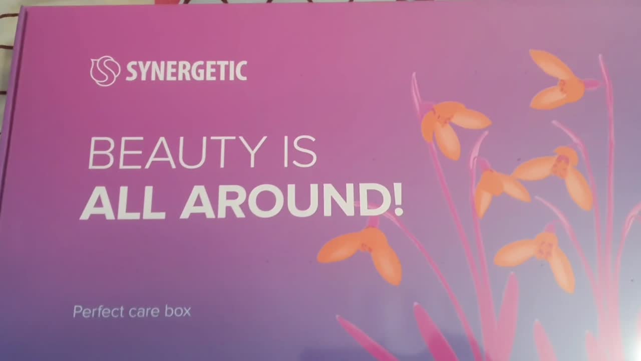 SYNERGETIC Подарочный набор гелей для душа: полная коллекция ароматов ...