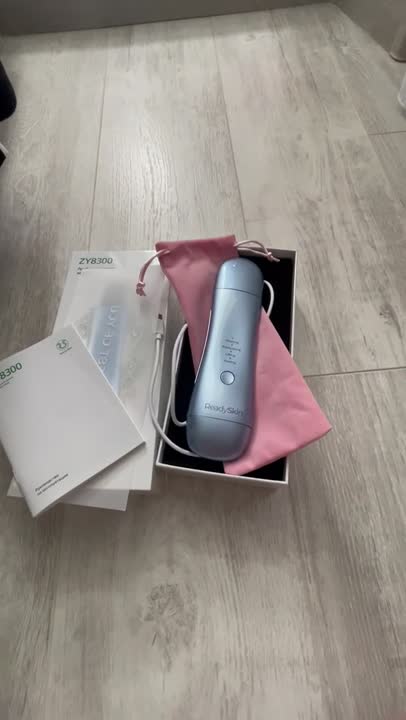 READYSKIN Аппарат для ультразвуковой чистки лица ZY8300, микротоки ...