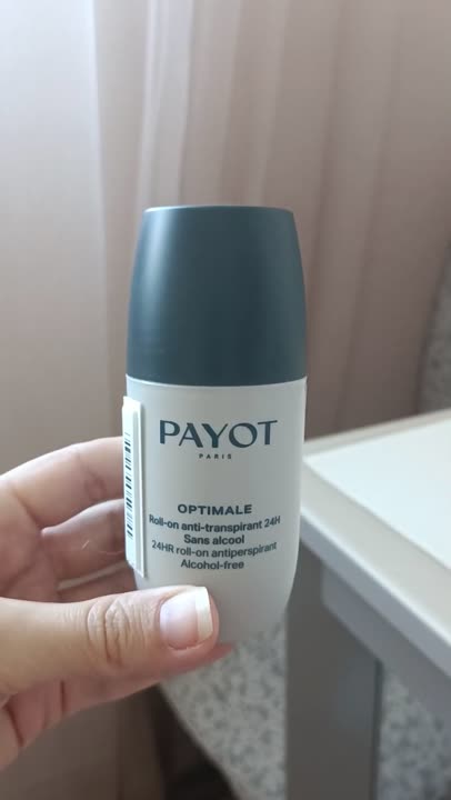 Дезодорант роликовый для мужчин 24-часового действия Optimale PAYOT ...