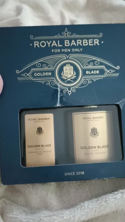 ROYAL BARBER Набор для мужчин "Golden Blade" купить по цене 1999₽ в ЛЭТУАЛЬ