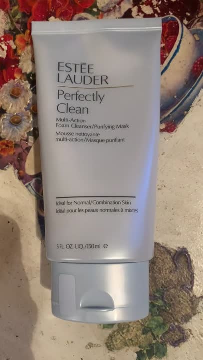 ESTEE LAUDER 2 в 1: пенка для умывания/маска очищающая Perfectly Clean ...