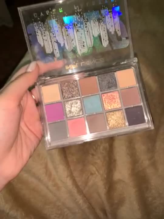 INFLUENCE BEAUTY Палетка теней CYBER из 15 оттенков купить по цене 1321 ...