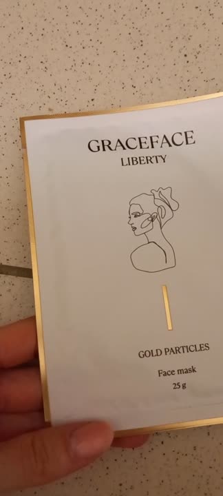 GRACE FACE Набор увлажняющих тканевых масок для лица с золотом и ...