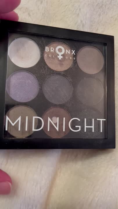 BRONX COLORS Палетка теней для век 9 оттенков Midnight купить по цене ...