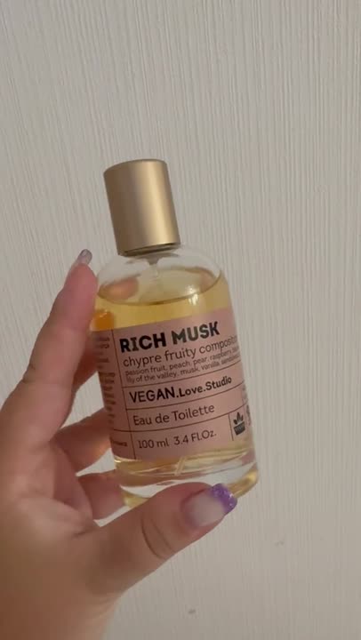 VEGAN.LOVE.STUDIO Туалетная вода женская Rich Musk маракуйя груша ...