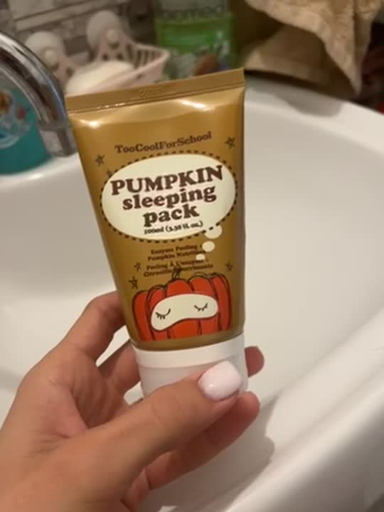 TOO COOL FOR SCHOOL Маска ночная Pumpkin купить по цене 629₽ в ЛЭТУАЛЬ