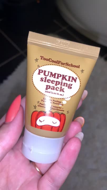 TOO COOL FOR SCHOOL Маска ночная Pumpkin купить по цене 944₽ в ЛЭТУАЛЬ