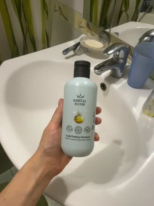 KRISTAL ELIXIR Пилинг-шампунь для кожи головы Scalp Peeling Shampoo ...