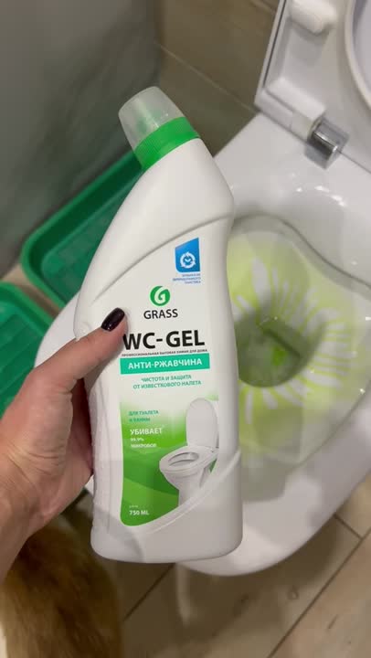 GRASS WC-gel Антиржавчина, 750 мл купить по цене 149₽ в ЛЭТУАЛЬ