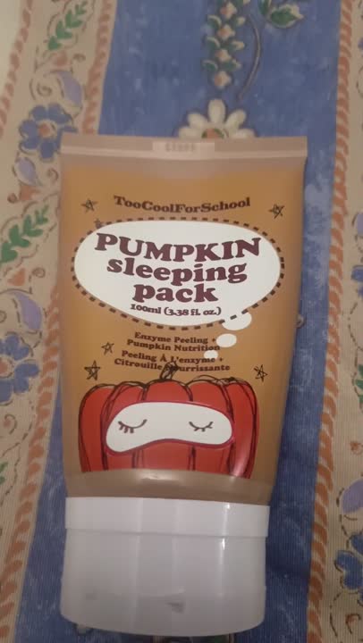TOO COOL FOR SCHOOL Маска ночная Pumpkin купить по цене 525₽ в ЛЭТУАЛЬ