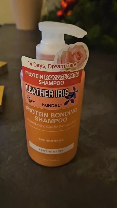 KUNDAL Шампунь для поврежденных волос Ирис Protein Bonding Shampoo Leather Iris, 500 мл купить ...